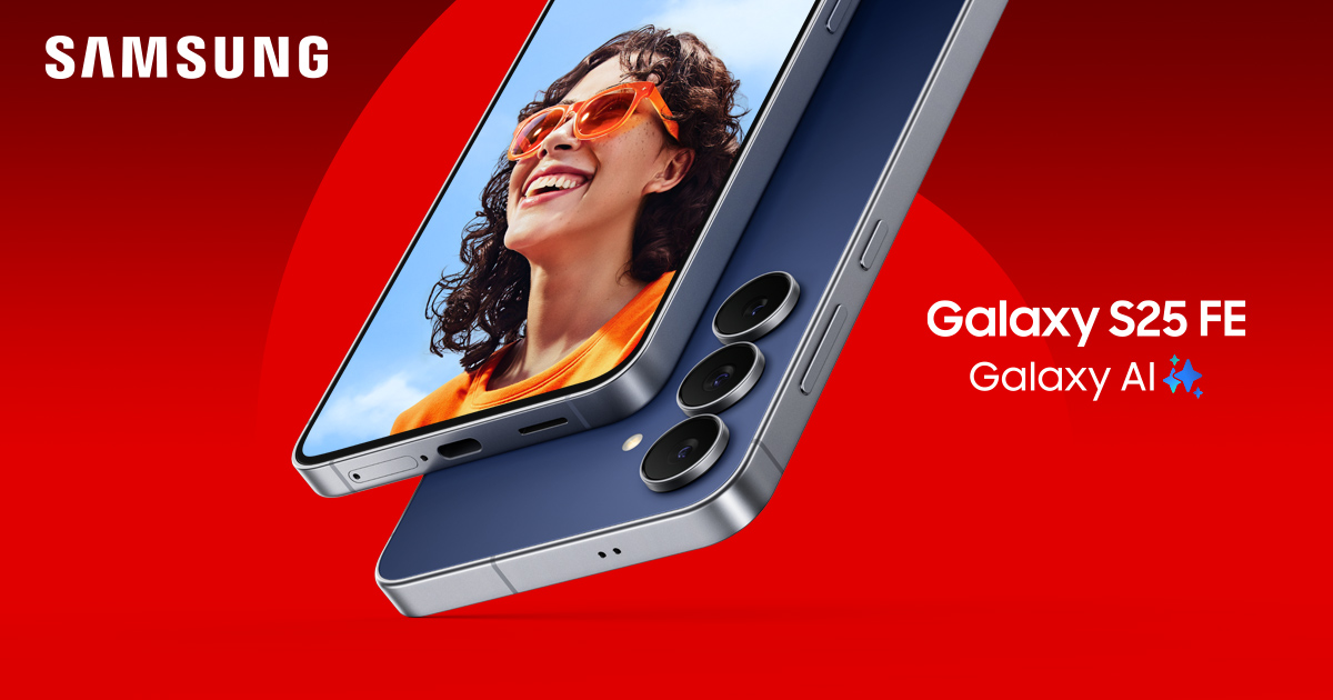 Samsung Galaxy S25 FE. Save $500 – Buy now | Vodafone Australia